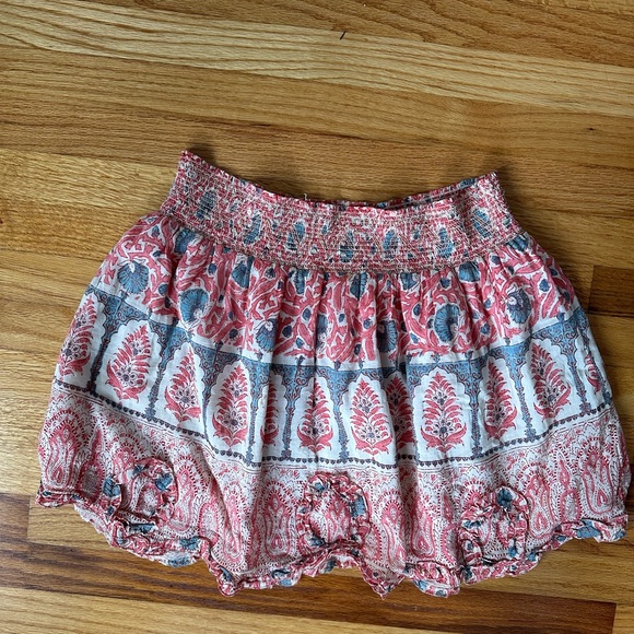 Bella Dahl | Skirts | Bella Dahl Red And Blue Mini Skirt | Poshmark